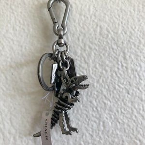 Coach | Accessories | Rare Coach Trex Rexy Keychain Charm Fob | Poshmark
